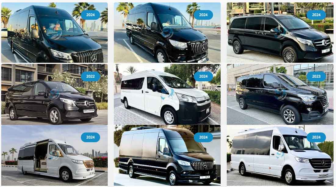 MPV Van Hire with Driver - Click World Tours